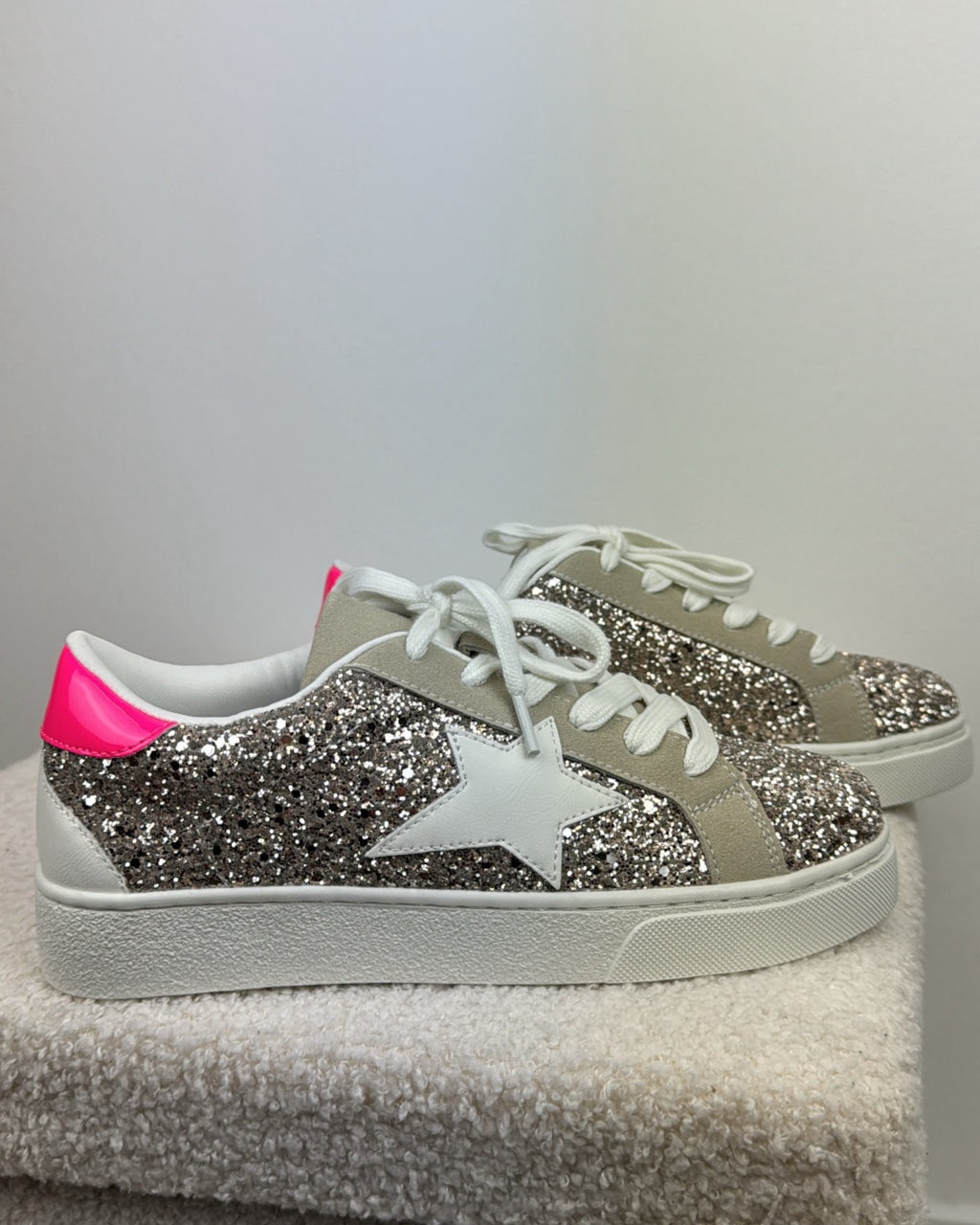 Basket pailletée rose – SMTZ